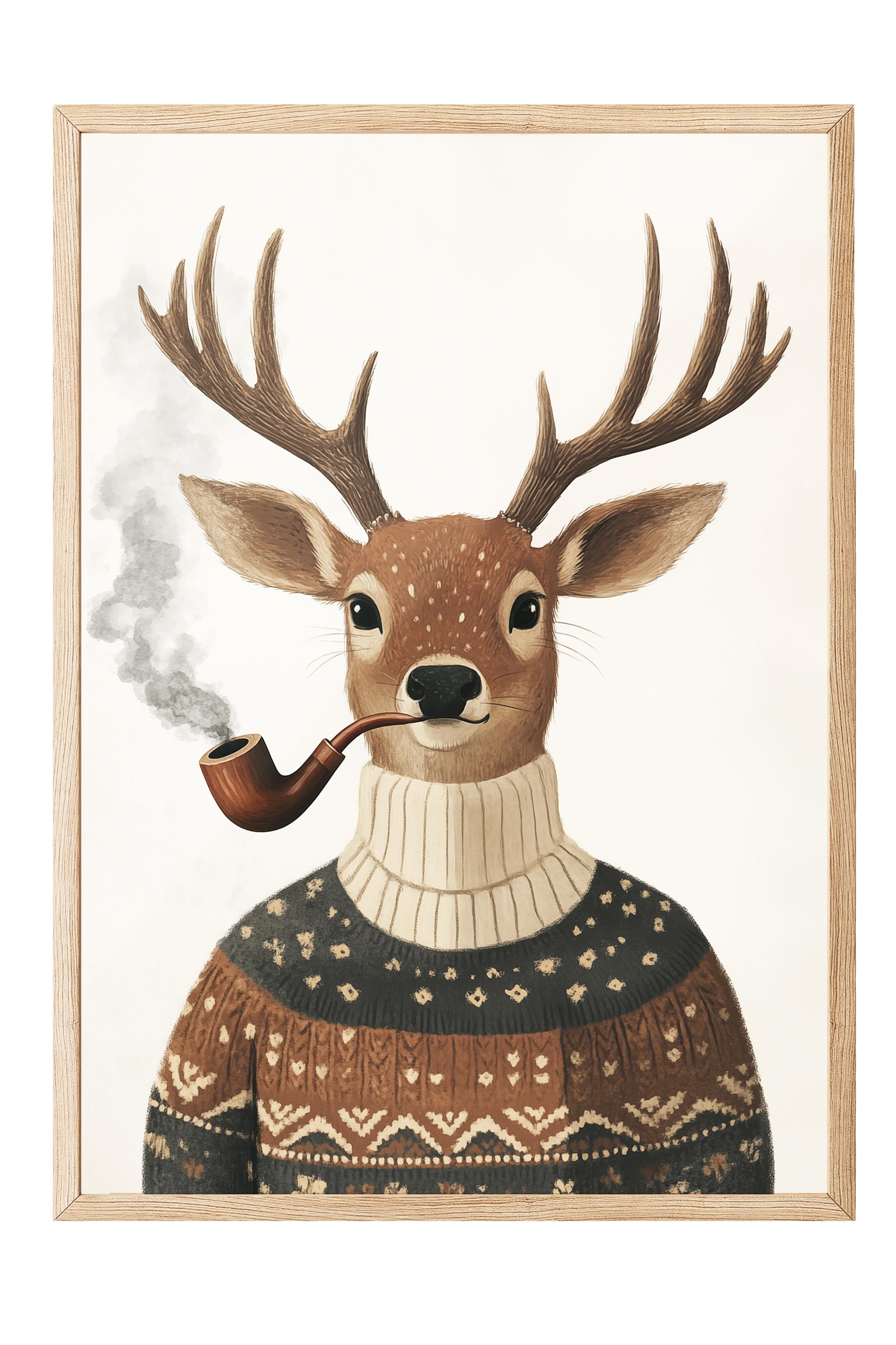 Ahşap Çerçeveli Tablo, Poster ve Çerçeve Seti, Yılbaşı Comfort Serisi