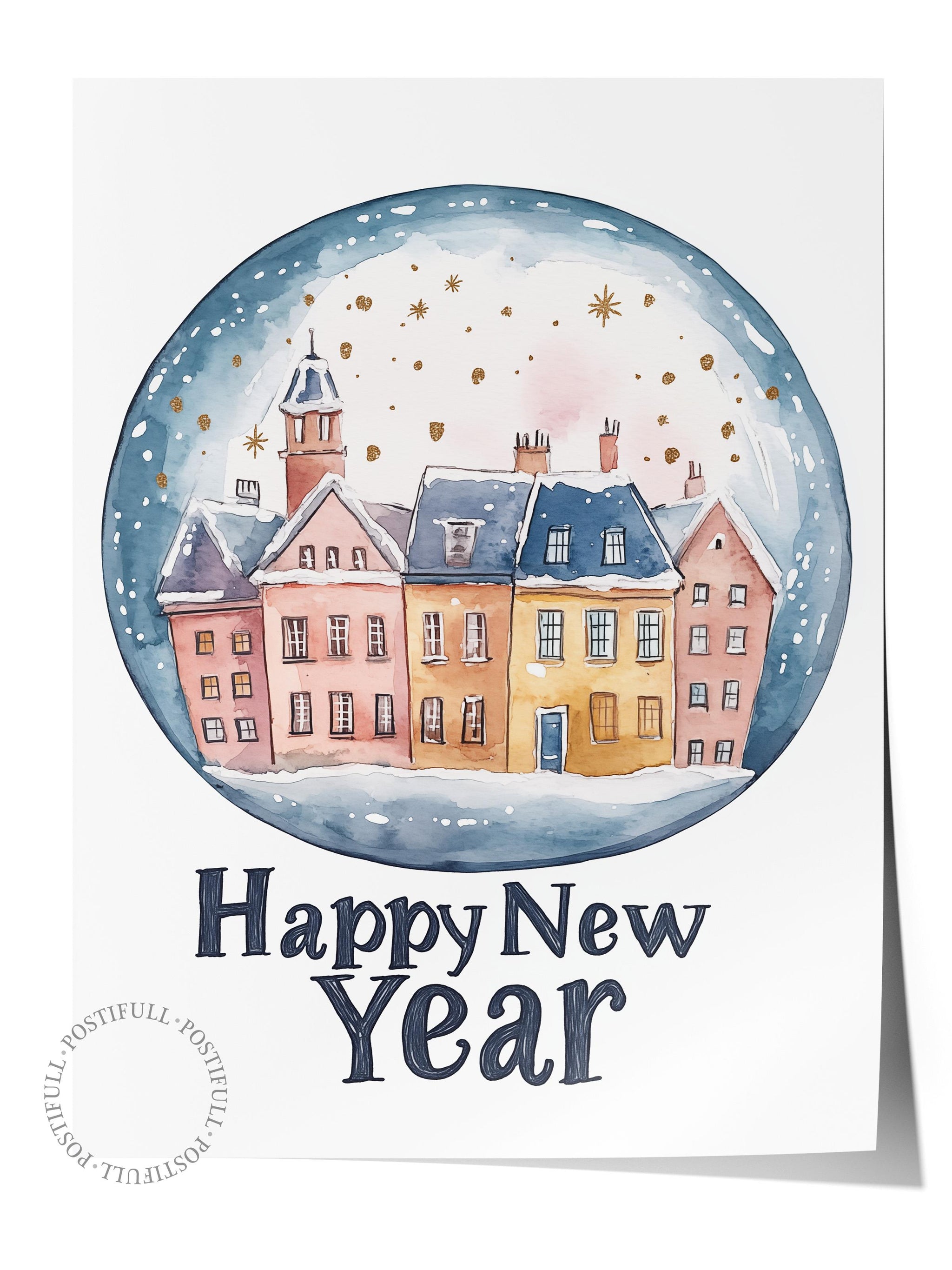 Çerçevesiz Poster, Duvar Posteri, HD Kalite Comfort Serisi, Yılbaşı Po