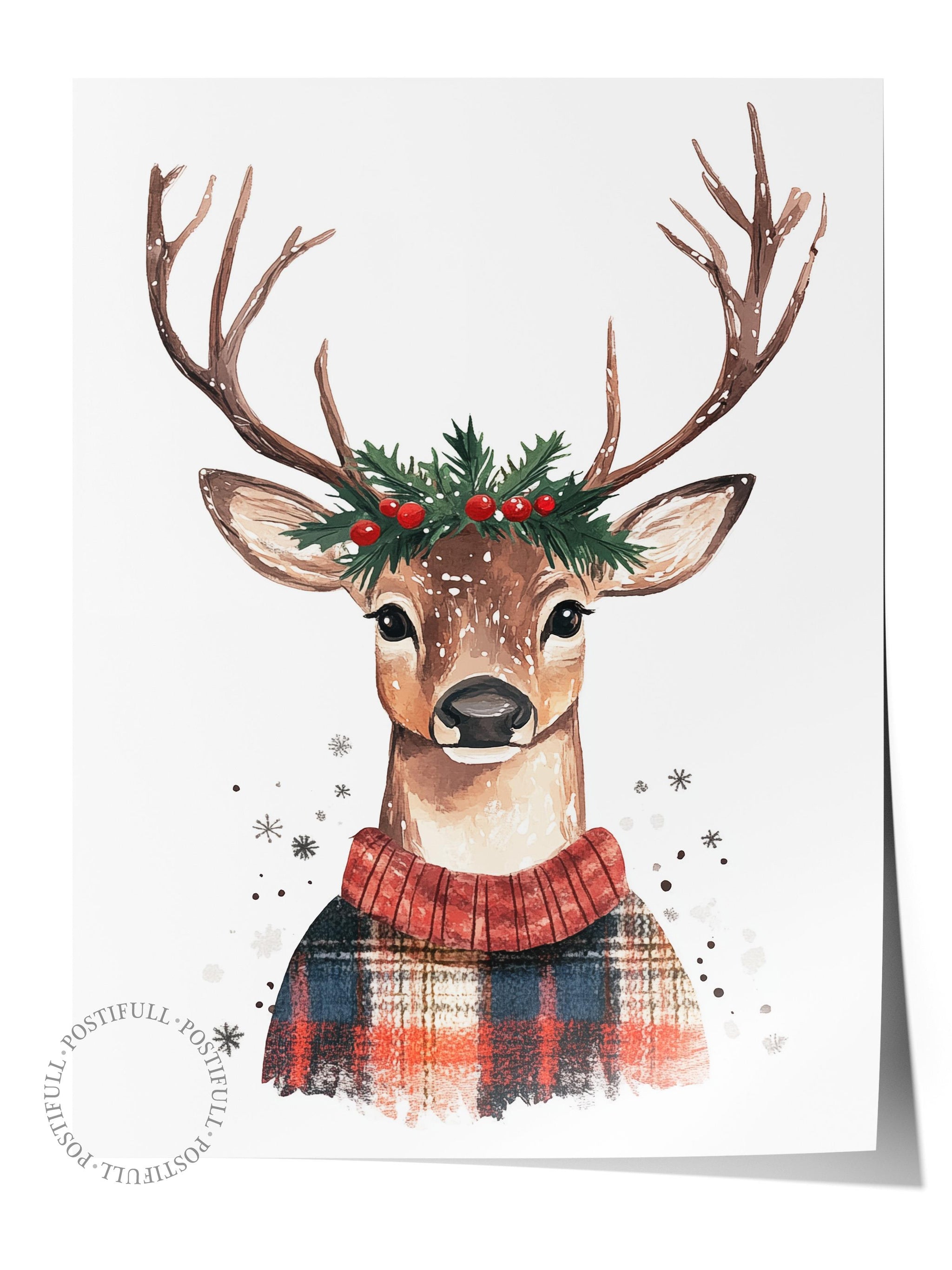 Çerçevesiz Poster, Duvar Posteri, HD Kalite Comfort Serisi, Yılbaşı Po