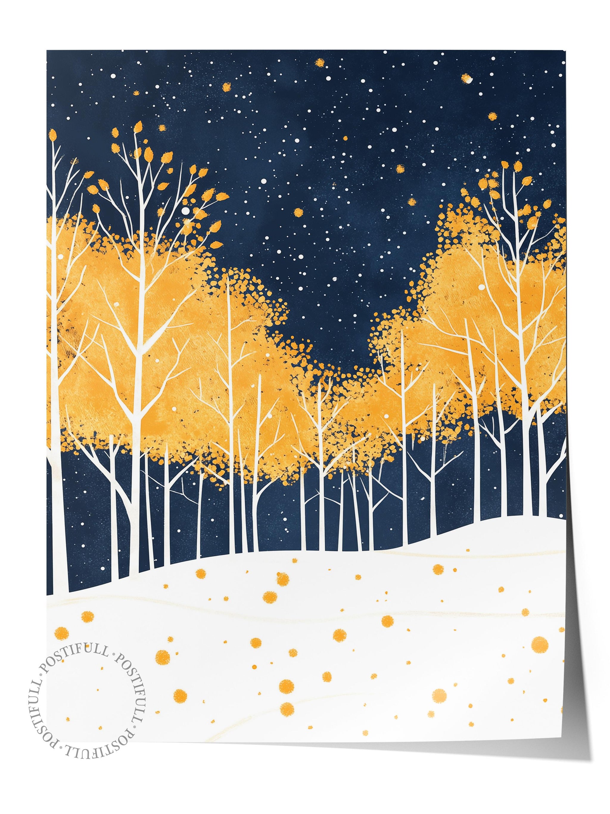 Çerçevesiz Poster, Duvar Posteri, HD Kalite Comfort Serisi, Yılbaşı Po