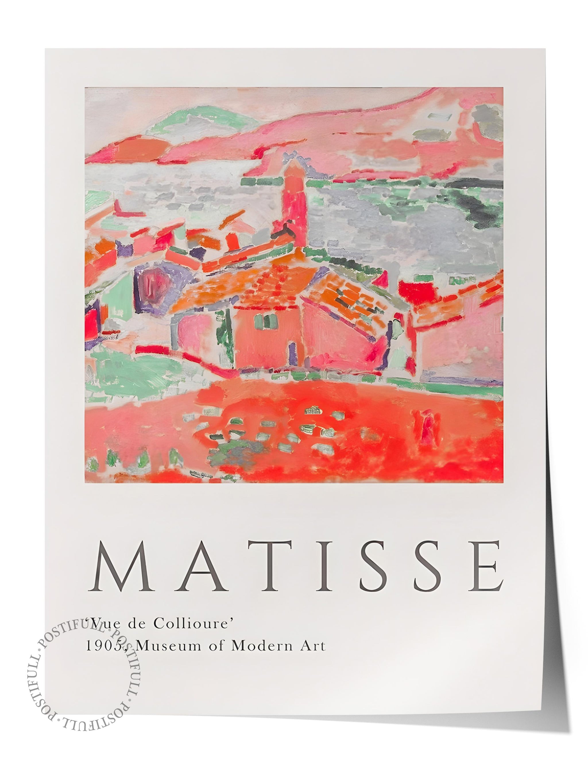 Çerçevesiz Poster, İllüstrasyon Çizim Poster - Henri Matisse Pastel, D