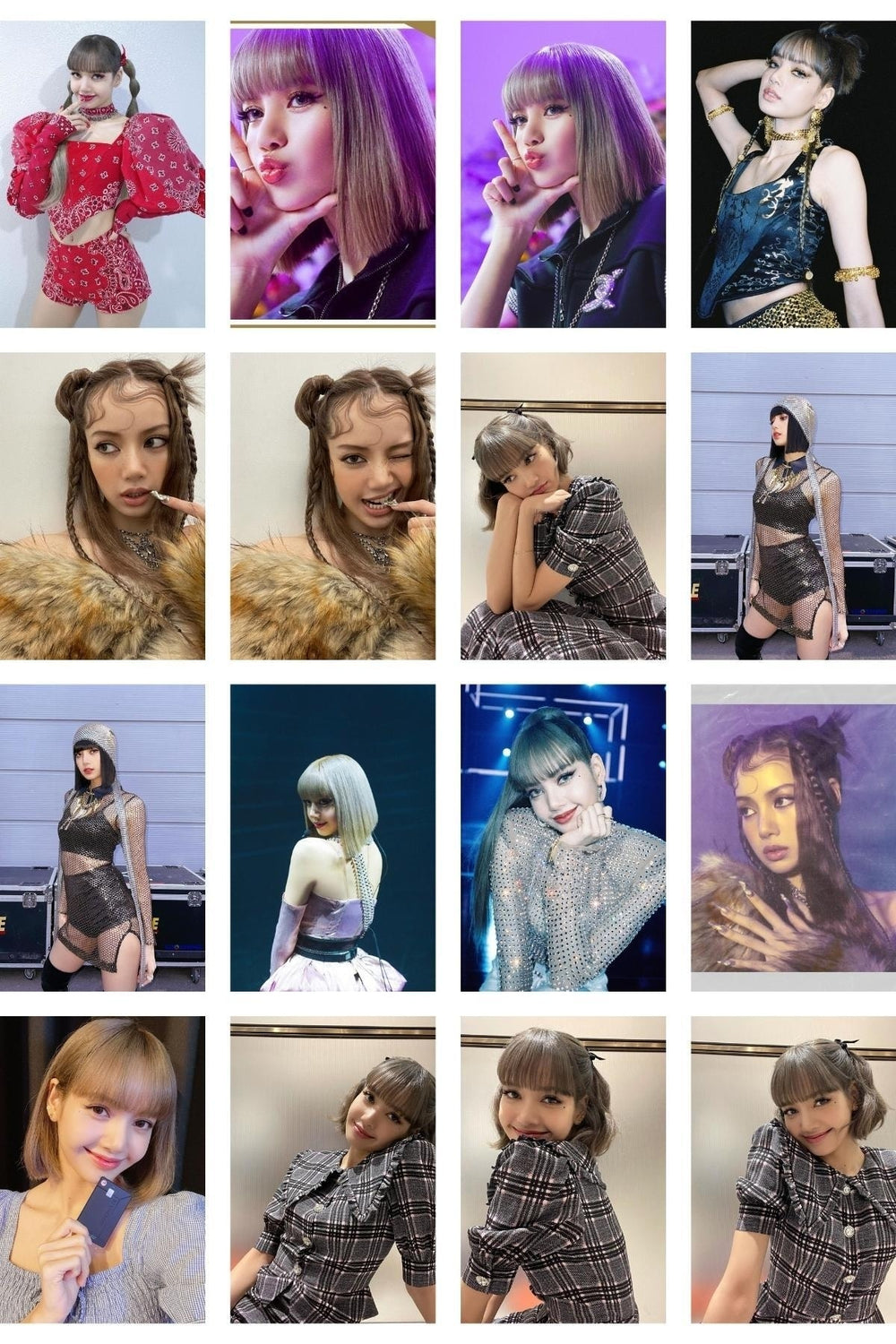Lisa Poster Seti, Arkası Yapışkanlı 70 Adet Blackpink Poster,lalisa, K